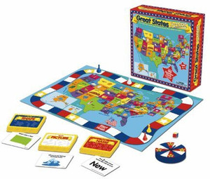 International Playthings Great States Junior Educational Board Games ...