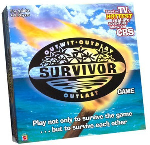 MATTEL Survivor Outwit Outlast Party & Fun Board Game - Survivor Outwit ...