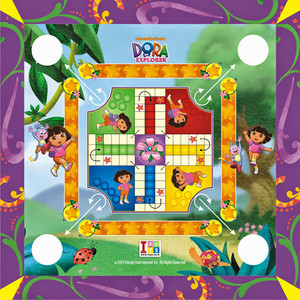 ITOYS Dora The Explorer 3-in-1 Carrom Board Indoor Sports Games - Dora ...