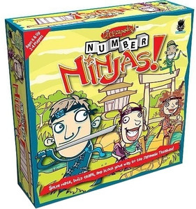 Haywire Group Number Ninjas Strategy & War Board Game - Number Ninjas ...