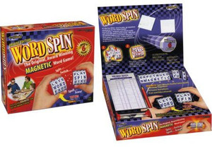Geospace Word Spin Deluxe Hand Held Magnetic Word Games - Word Spin ...