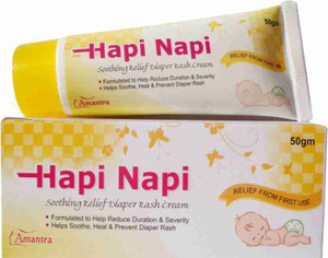 Hapi Napi Soothing Relief Diaper Rash Cream Price in India - Buy Hapi ...