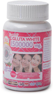 Gluta Gluta 150000 Mg Glutathione Skin Whitening 60 Caps (60 g) Price ...