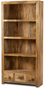 THE ATTIC Solid Wood Open Book Shelf Price in India - Buy THE ATTIC ...