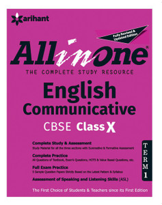 All in One English Communicative CBSE Class 10th Term-1 (Old Edition) 3 ...