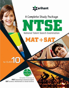 A Complete Study Guide NTSE (MAT + SAT) for Class 10th (Old Edition) 5 ...