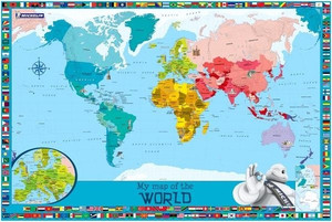 My Map of the World: Buy My Map of the World by Michelin at Low Price ...