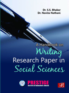 A Hand Book on Writing Research Paper in Social Sciences: Buy A Hand ...