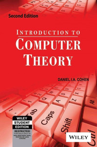 Introduction to Computer Theory, 2nd Ed: Buy Introduction to Computer ...
