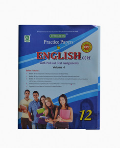 Evergreen Practice papers(A self study course)English Core volume-I ...