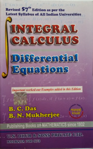 Integral Calculus Including Differential Equations 59th Edition: Buy ...