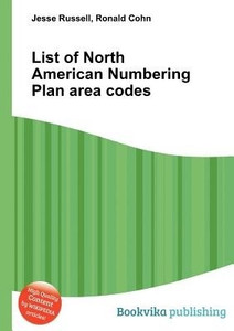 List of North American Numbering Plan Area Codes: Buy List of North ...