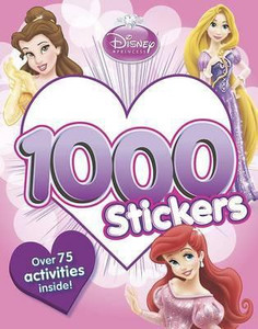 Disney Princess 1000 Stickers - Over 75 Activities Inside!: Buy Disney ...