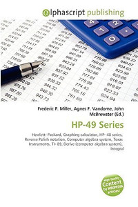 HP-49 Series: Buy HP-49 Series by Miller Frederic P at Low Price in ...