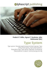 Type System: Buy Type System by Miller Frederic P at Low Price in India ...