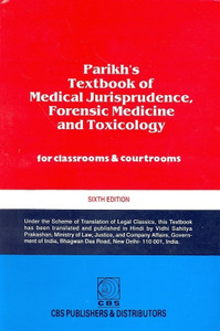 Parikh' Textbook of Medical Jurisprudence Forensic Medicine and ...