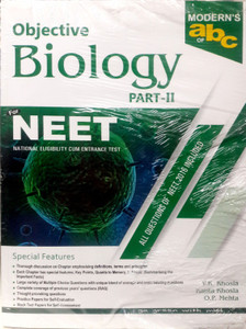 Modern ABC Objective Biology for NEET Part 1 & 2: Buy Modern ABC ...