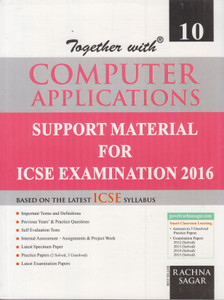 Together with Computer Applications for Icse Students (Class - X): Buy ...