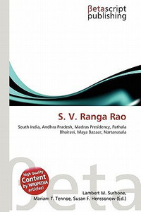 S. V. Ranga Rao: Buy S. V. Ranga Rao by unknown at Low Price in India ...