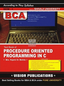 Text Book of Procedure Oriented Programming in C for Pune University ...