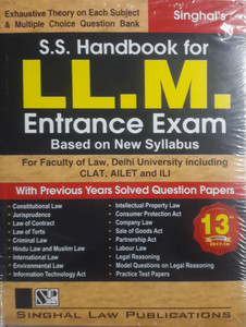 SS Handbook for LLM Entrance Exam: Buy SS Handbook for LLM Entrance ...