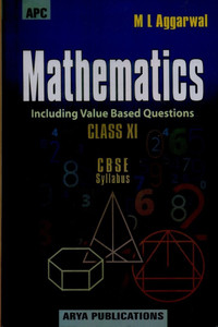 Mathematics Including Value Based Questions (Class - 11) 7th Edition ...