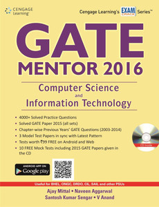 GATE - Mentor 2016 Computer Science and Information Technology (With CD ...