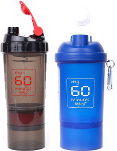 My 60 Minutes Pack Of Red Hulk & Blue Shaker 600 ml Shaker - Buy My 60 ...