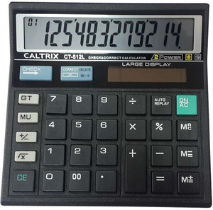 Flipkart.com | Caltrix CALTRIX CT-512L Check & Correct Calculator Basic ...