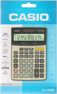 Flipkart.com | CASIO DJ -240D DJ -240D Basic Calculator - Basic