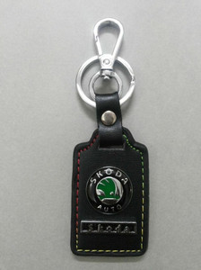 Oyedeal Car Logo Skoda Leather Key Chain - Buy Oyedeal Car Logo Skoda ...