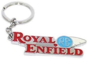 GCT Royal Enfield Red Silver Metal Design-5 Key Chain - Buy GCT Royal ...