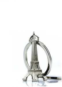 Ezone 01 Eiffel Tower Shape Keychain(Silver) Key Chain Price in India ...