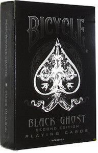 Bicycle Black Ghost Playing Cards Second Edition Deck by Ellusionist ...