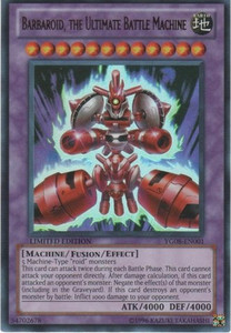 Yu-Gi-Oh! Yu-Gi-Oh! - Barbaroid, the Ultimate Battle Machine (YG08 ...