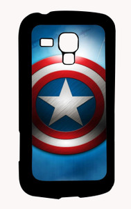 Mobile Cover Shop Back Cover for Samsung Galaxy S Duos Captain-America ...