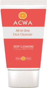 Acwa All in One Face Cleanser for Instant Brightening, Deep Cleansing ...