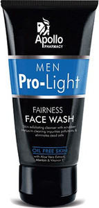 apollo pharmacy Man Pro-light Fairness Face wash Face Wash - Price in ...