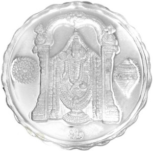 Ananth Jewels Lord Balaji S 999 20 g Silver Coin Price in India - Buy ...