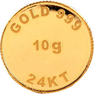 Bangalore Refinery Brpl 10 Gram 24kt Purity Coin 24 (999) K 10 g Gold ...