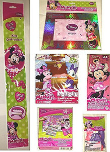 DISNEY Minnie Mouse Puzzle Kite Picture Frame Tower Bowtique Bundle ...