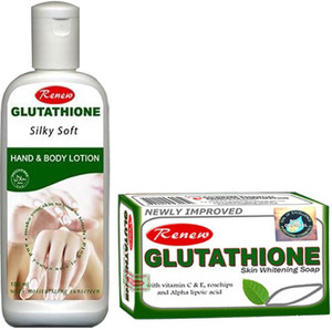 RENEW Glutathione Hand, Body Lotion, Skin Whitening Soap Price in India ...