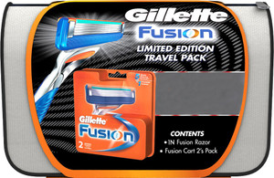 Gillette Fusion Limited Edition Travel Pack Price in India - Buy ...