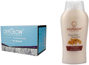 OXYGLOW Golden Glow Oxy Bleach & Ginger & Honey Shampoo 1000 Ml Price ...