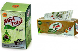 IMC Combo of Aloe Gel And Tulsi Drops Price in India - Buy IMC Combo of ...