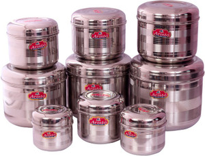 Aristo Houseware Steel Grocery Container - 500 ml, 4250 ml Price in ...