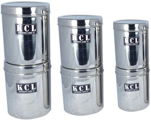 KCL Steel Grocery Container - 1300 ml, 1800 ml, 1500 ml Price in India ...