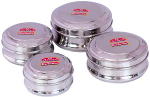 Aristo Houseware Steel Grocery Container - 250 ml, 750 ml Price in ...