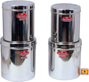 Aristo Houseware Steel Grocery Container - 6400 ml, 3500 ml Price in ...