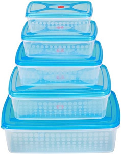 NAKODA Plastic Grocery Container - 1000 ml, 1750 ml, 2750 ml, 390 ml ...